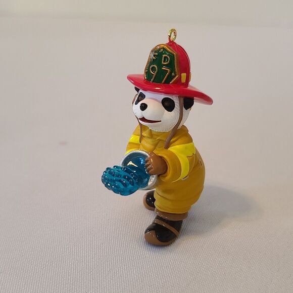 Hallmark | Holiday | 997 Hallmark Keepsake Panda Bear Firefighter ...
